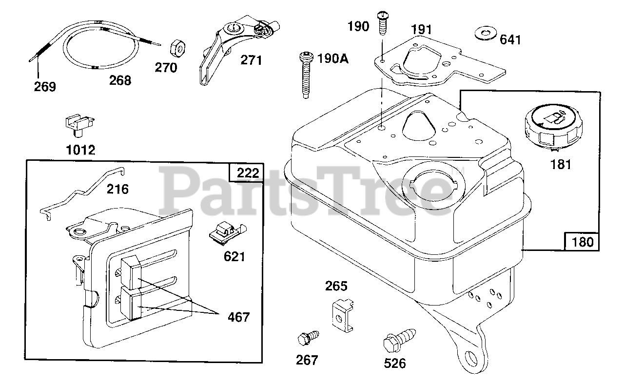 Briggs & Stratton 82252-4049-01 - Briggs & Stratton Horizontal Engine ...