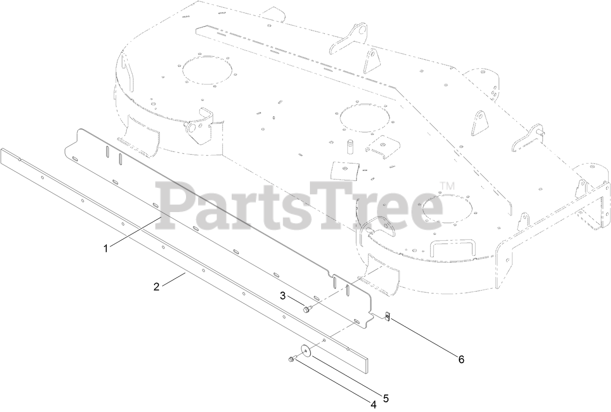 Toro 140-5120 - Toro 54"/60" Striping Kit for Zero-Turn Mower 54/60 ...