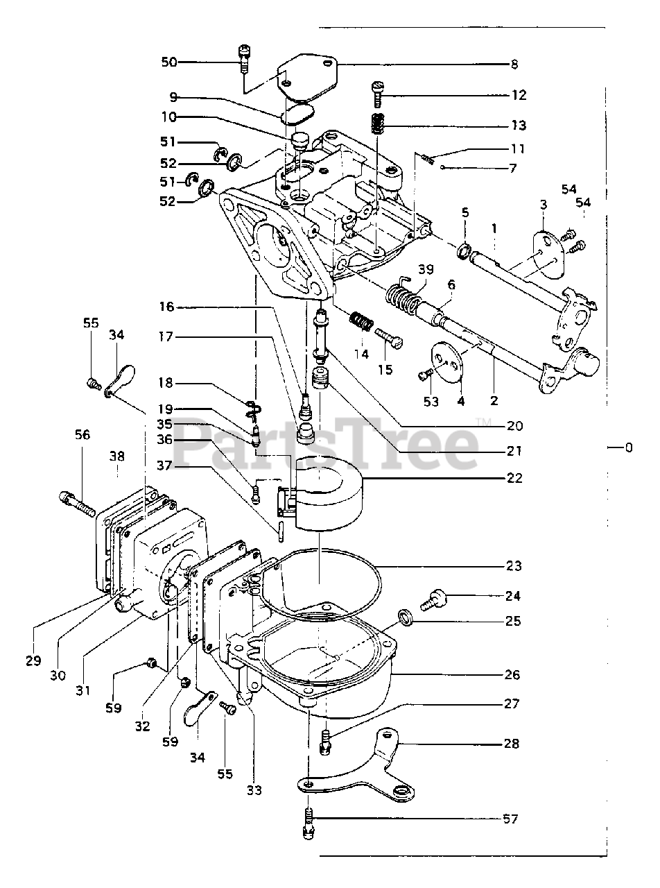 Tanaka TOB-550 - Tanaka 5.5HP Outboard Engine Carburetor Parts Lookup ...