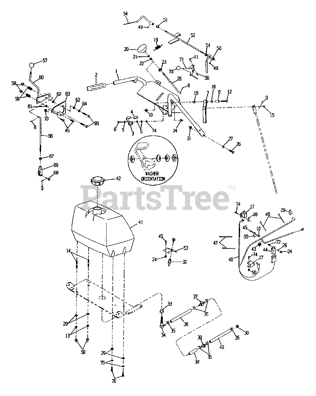 Exmark VH4815KC - Exmark 48" Viking Hydro Walk-Behind Mower, 15hp ...