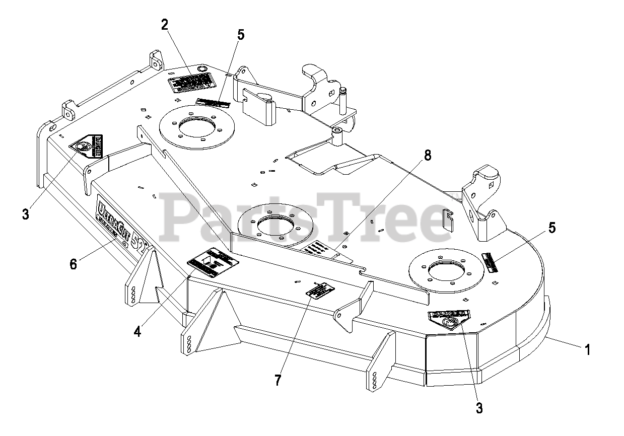 Exmark LZAS20KC484 - Exmark 48" Lazer Z AS Zero-Turn Mower, 20hp Kohler ...