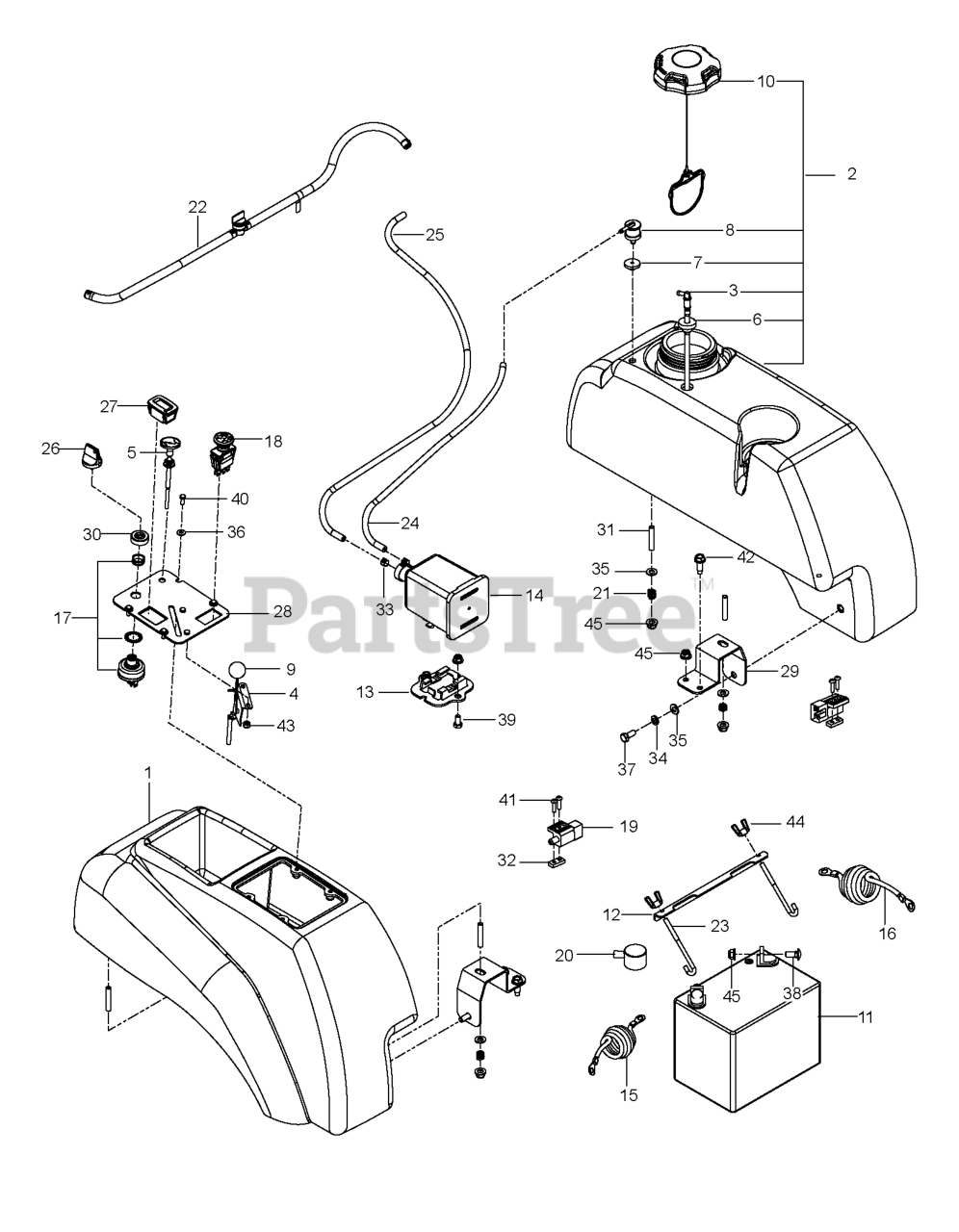 Husqvarna MZT 52 (967177011-00) - Husqvarna 52" Zero-Turn Mower (2015 ...