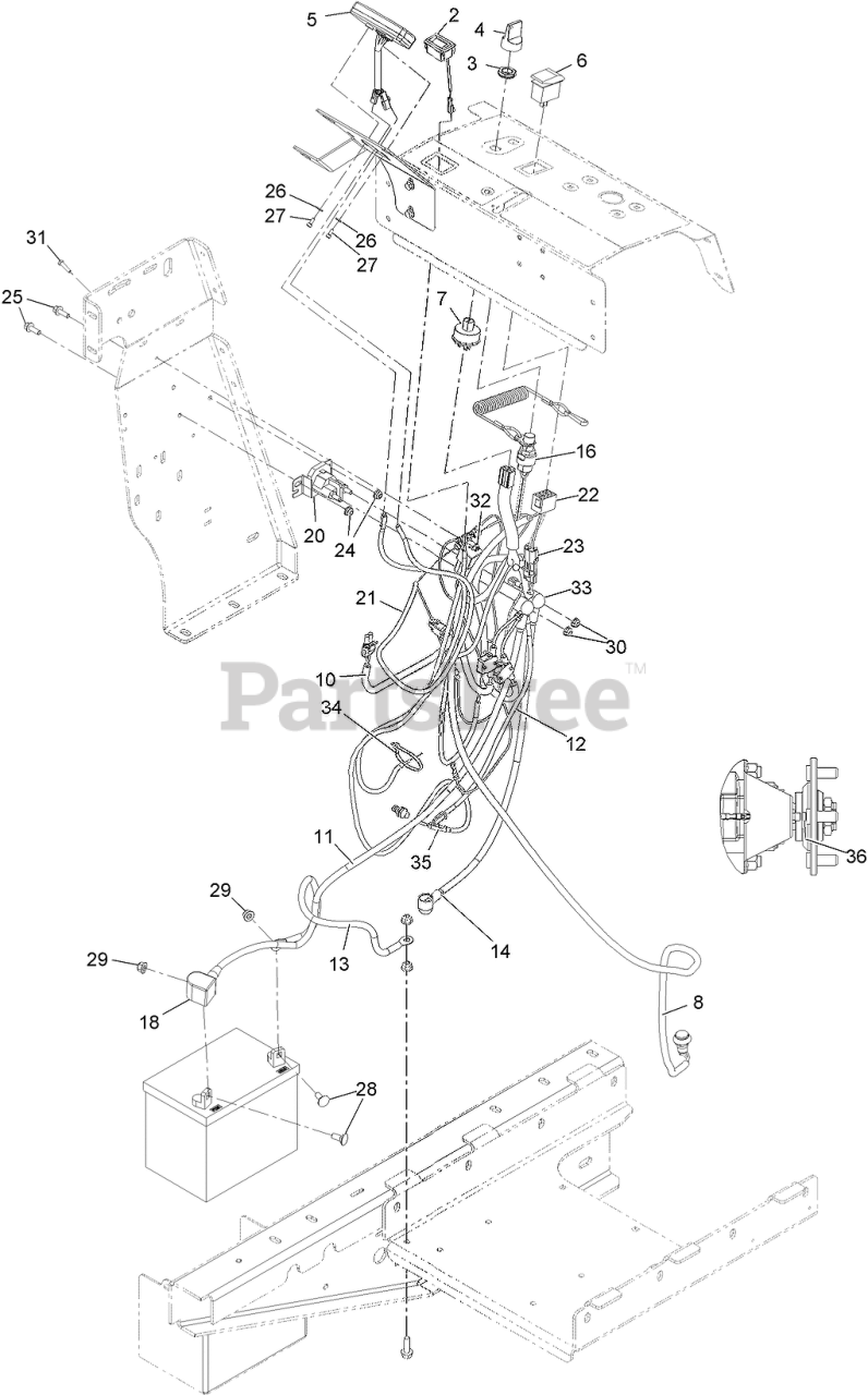 Exmark ZS5260 - Exmark Z-Spray Z-Max Stand-on Sprayer, 5 GPM Pump (SN ...