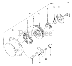 TLE-550 - Tanaka Walk-Behind Edger Parts Lookup with Diagrams | PartsTree