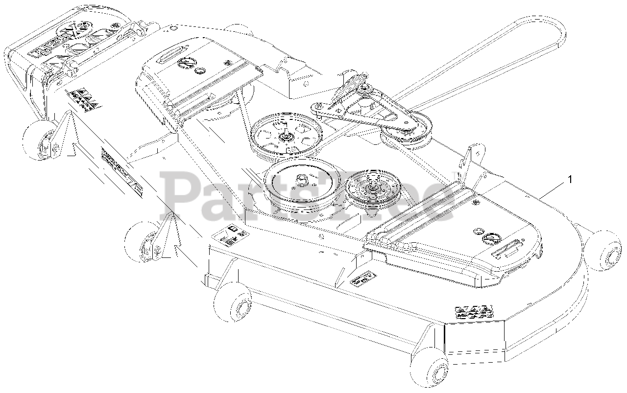Exmark LZE801GKA724A3 - Exmark 72" Lazer Z E-Series Zero-Turn Mower ...
