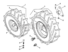 Snapper RT 8 (85228) - Snapper Rear-Tine Tiller, 8hp Parts Lookup with ...