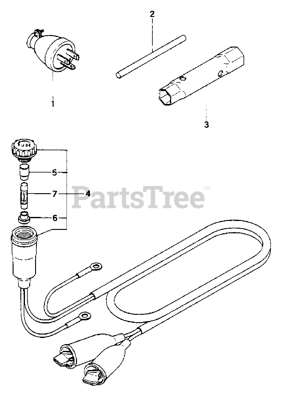 Tanaka QEG-250 - Tanaka Portable Generator Tools & Optional Parts Parts ...