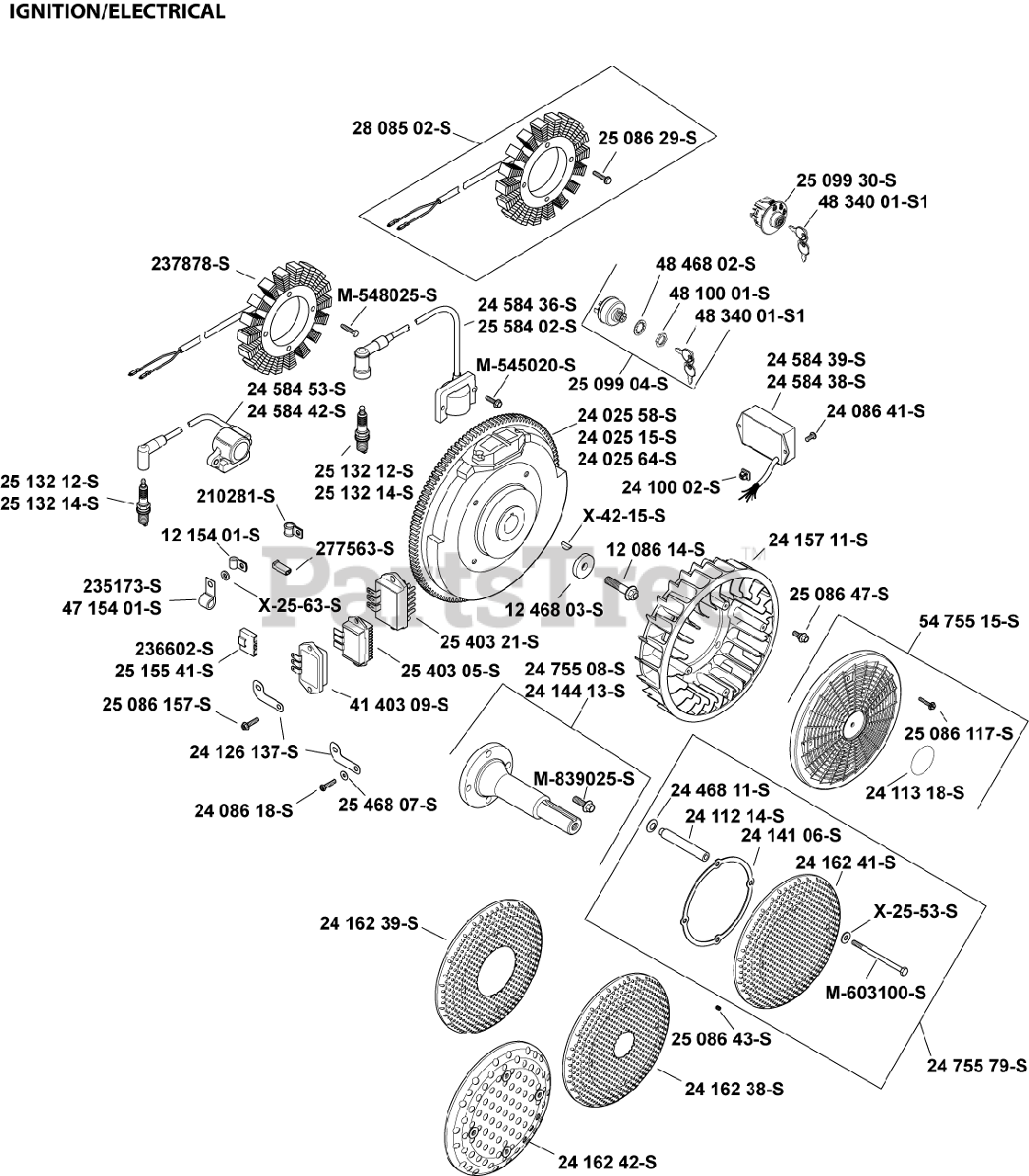Kohler CH750-3038 - Kohler Command PRO Engine, Made for Miller Electric ...