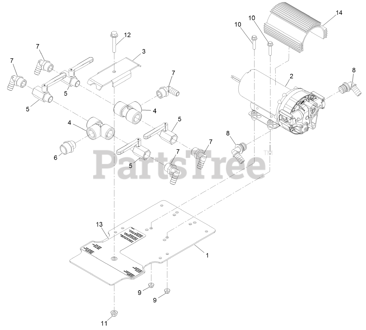 Exmark ZS3624 - Exmark Z-Spray Junior Stand-on Sprayer, 5 GPM Pump (SN ...
