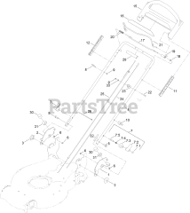 21381 - Toro 21" Super Recycler Walk-Behind Mower (SN: 403342070 ...