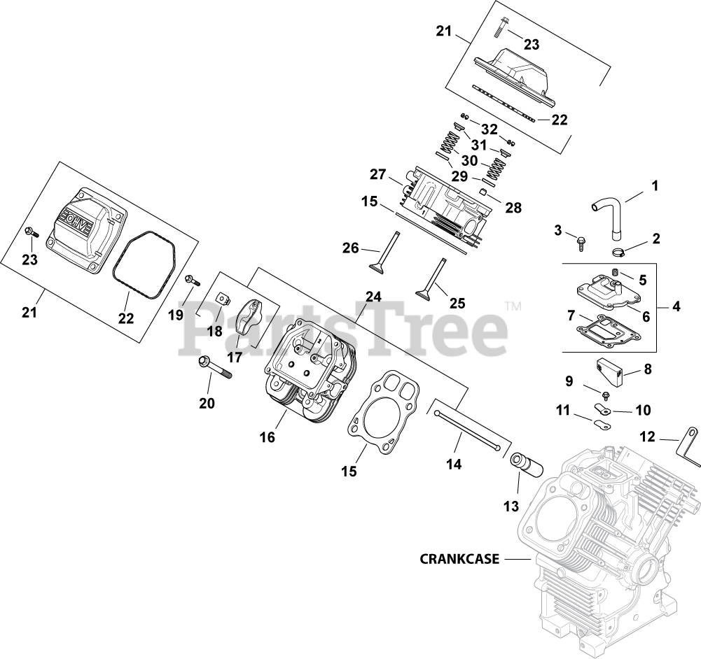 Kohler CH680-3057 - Kohler Command PRO Engine, Made for Walker Mfg., 22 ...
