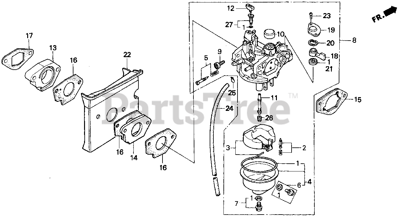 Honda H1011 SA (MZAW) - Honda Riding Mower, Made in USA (SN: MZAW ...
