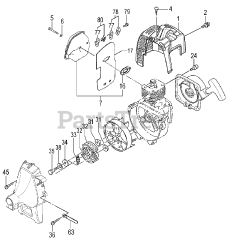 TBC-225S - Tanaka String Trimmer Parts Lookup with Diagrams | PartsTree