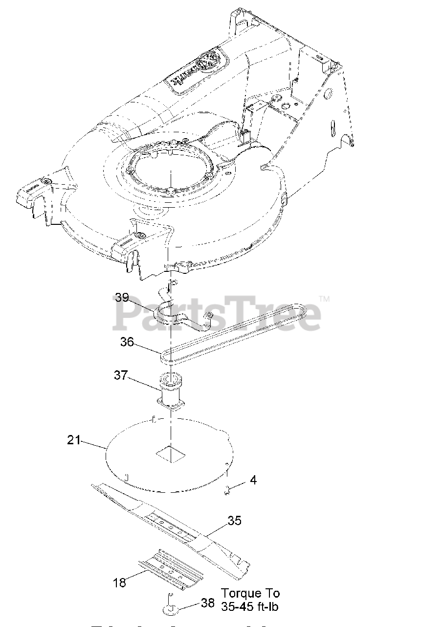 Exmark ECXKA21 - Exmark 21" X-Series Walk-Behind Mower, Kawasaki FJ180V ...