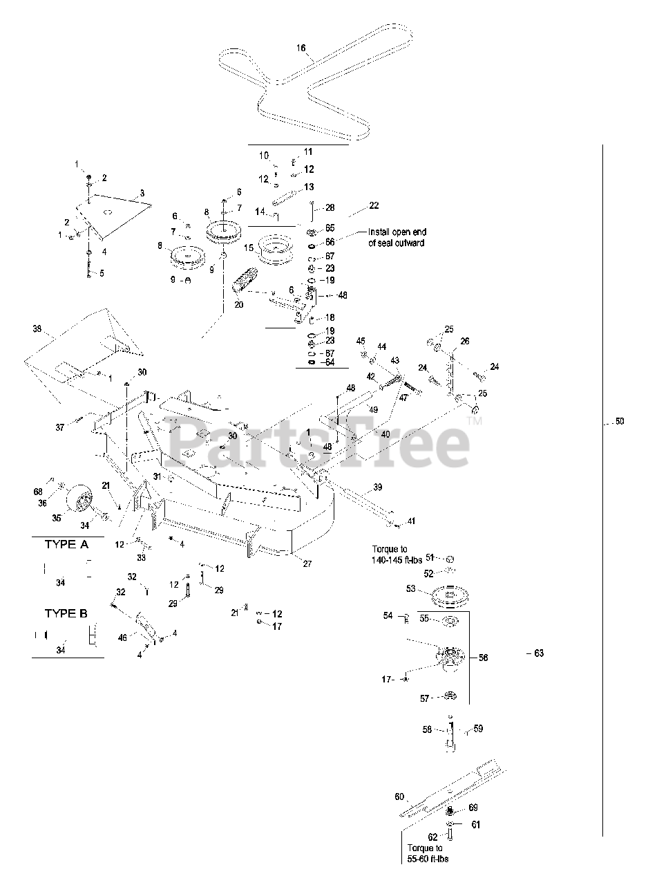 Exmark LHP4819KA - Exmark 48" Lazer Z HP Zero-Turn Mower, 19HP Kawasaki ...