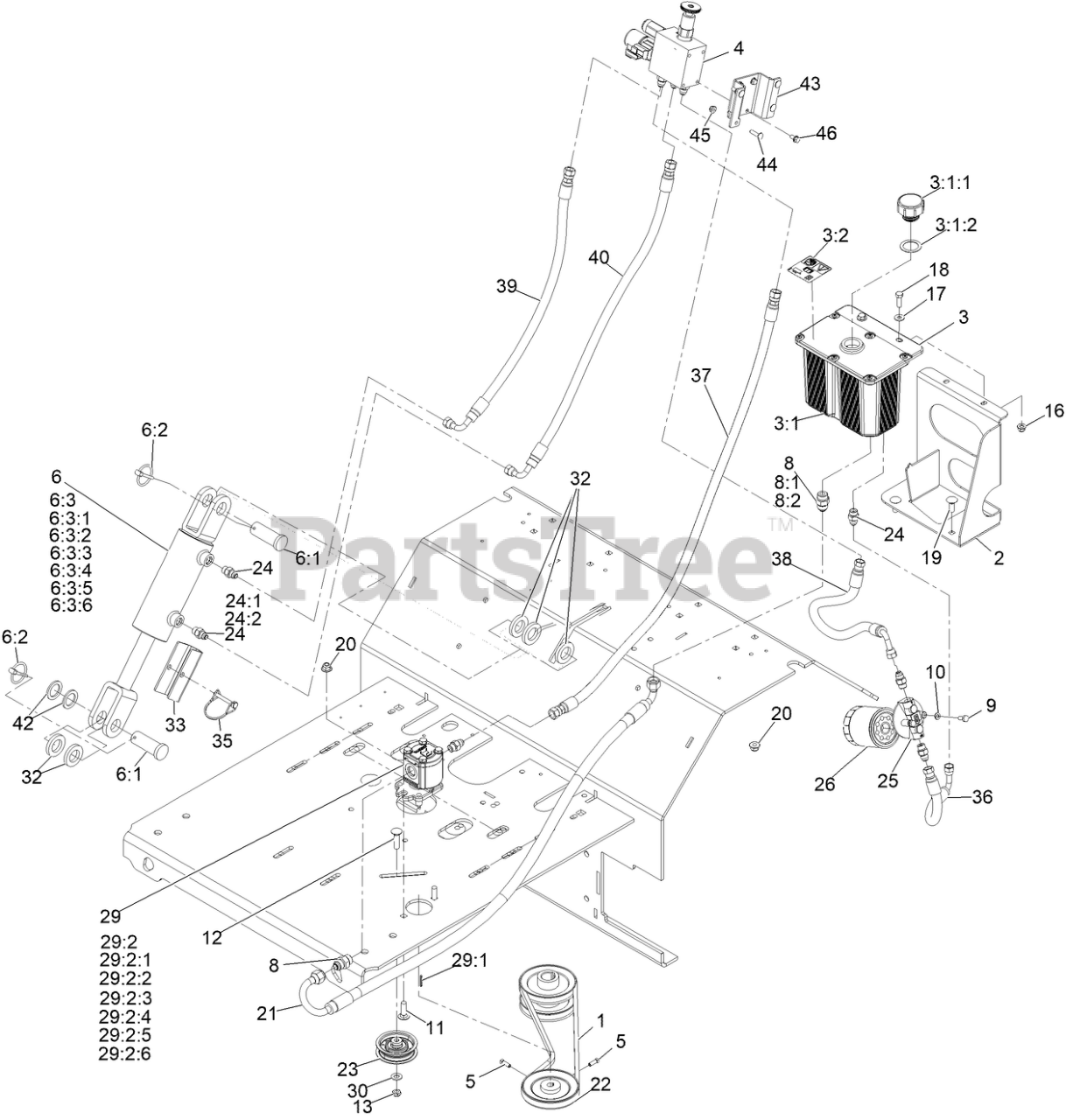 Exmark ZA4830 - Exmark 30" Z-Aerate Stand-On Aerator, Kawasaki FS541V ...