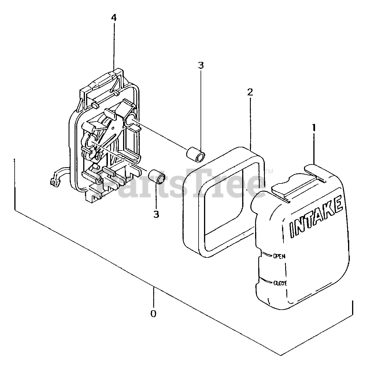 Tanaka TBC-4500 - Tanaka Brush Cutter Air Cleaner Parts Lookup with ...