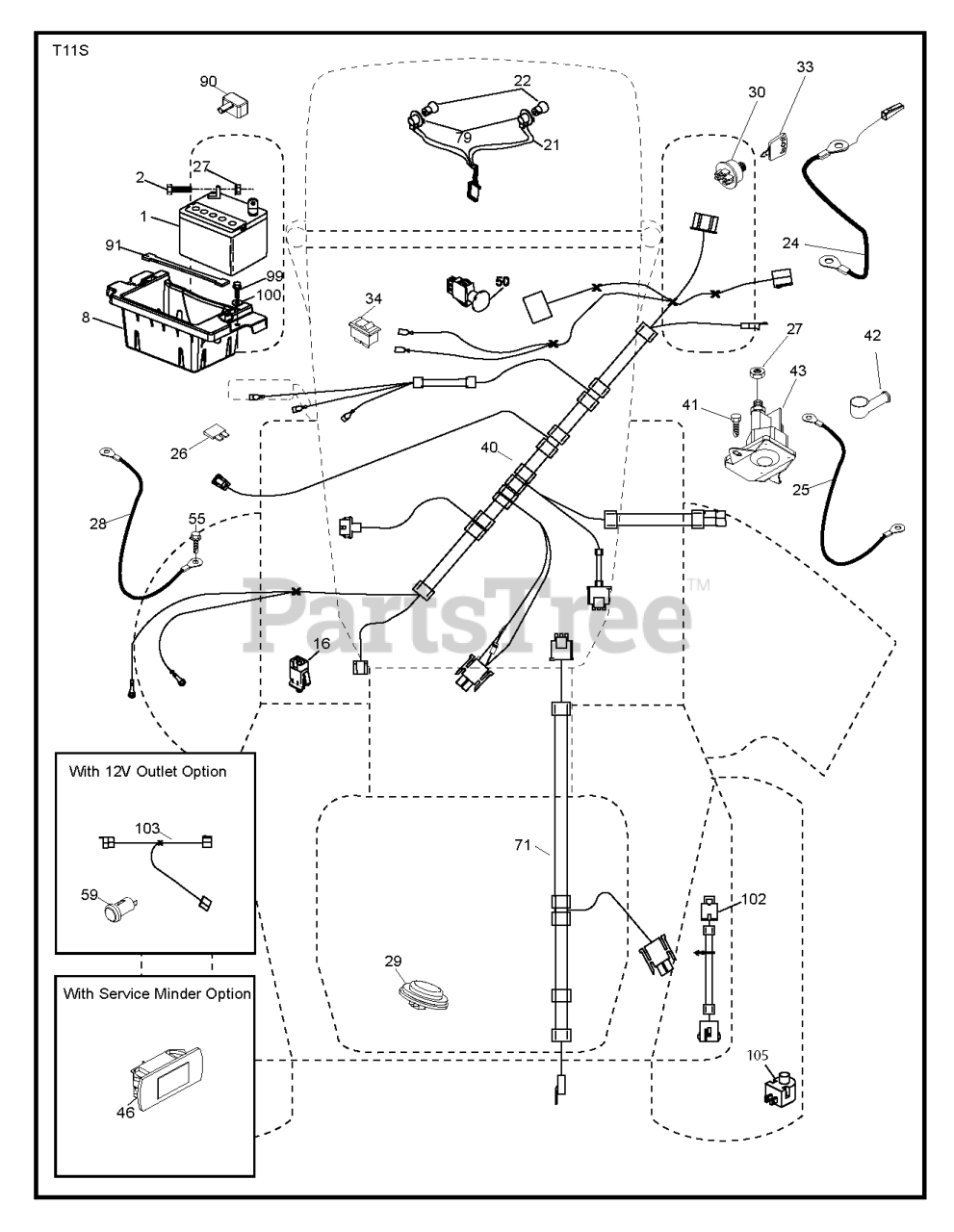 Husqvarna YTH 2454 (960430093-01) - Husqvarna 54" Yard Tractor (2010-04 ...