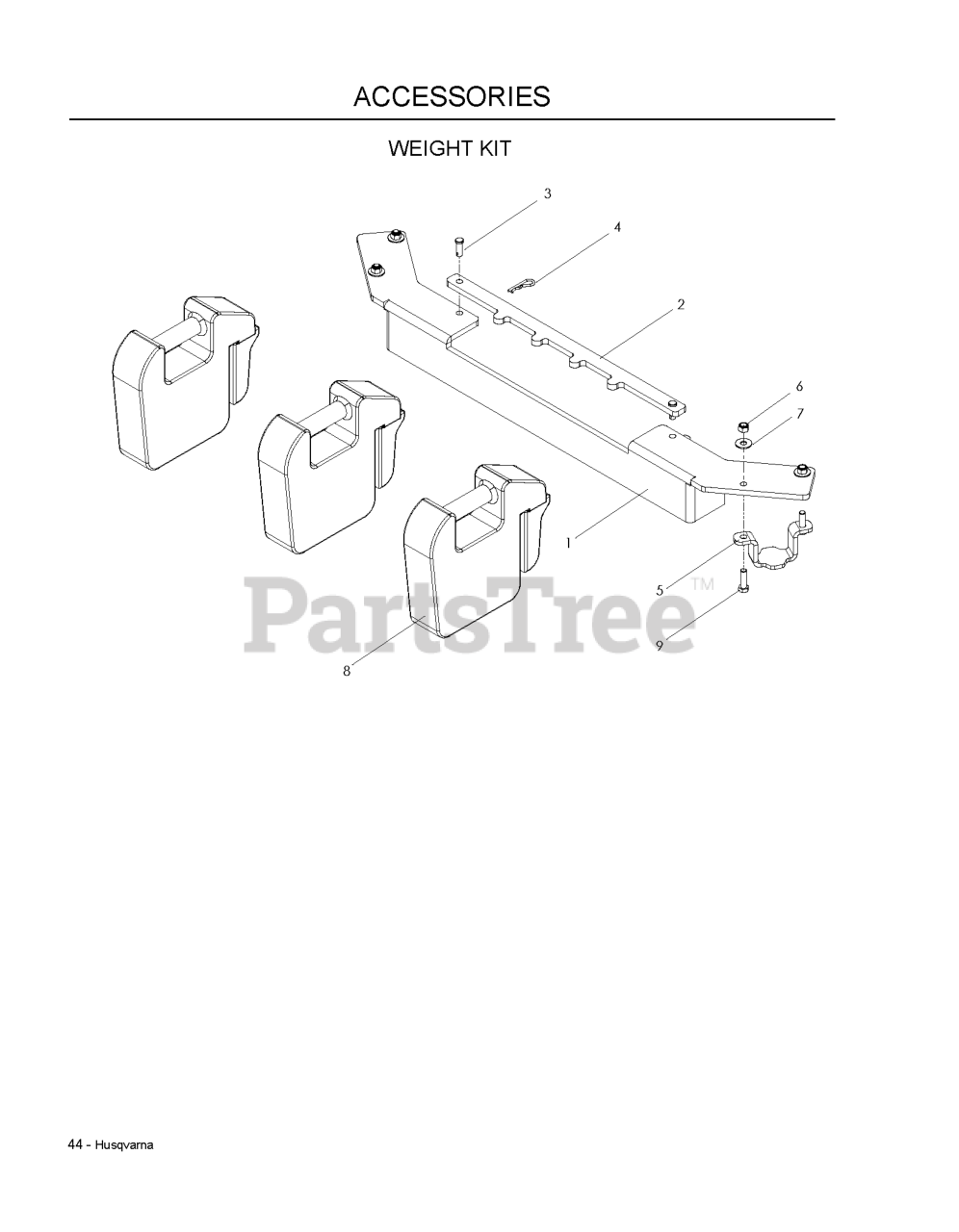 Husqvarna LZF 6127 (966956801) - Husqvarna 61" Zero-Turn Mower (2009-07 ...