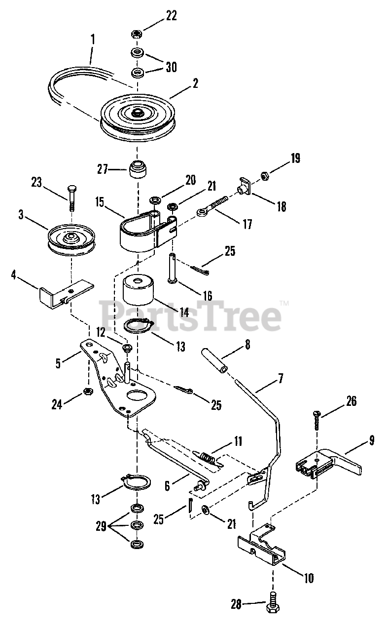 Snapper 30106S (81498) - Snapper 30" Rear-Engine Riding Mower, 10hp ...