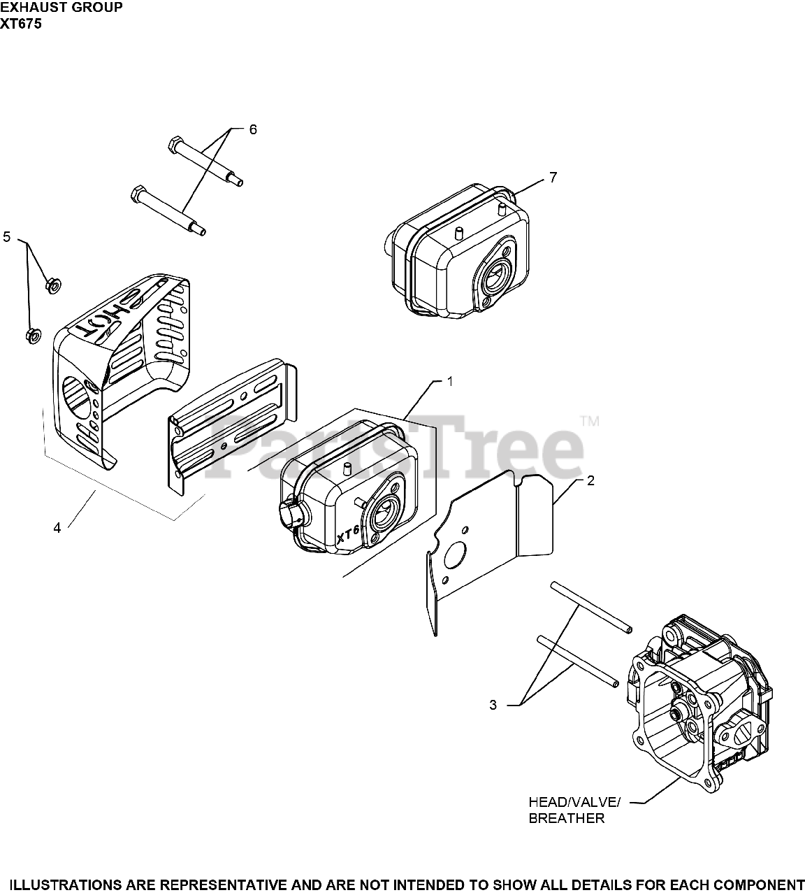 Kohler XT675-3091 - Kohler XT Series Engine, Made for Ardisam, 6.75 ft ...