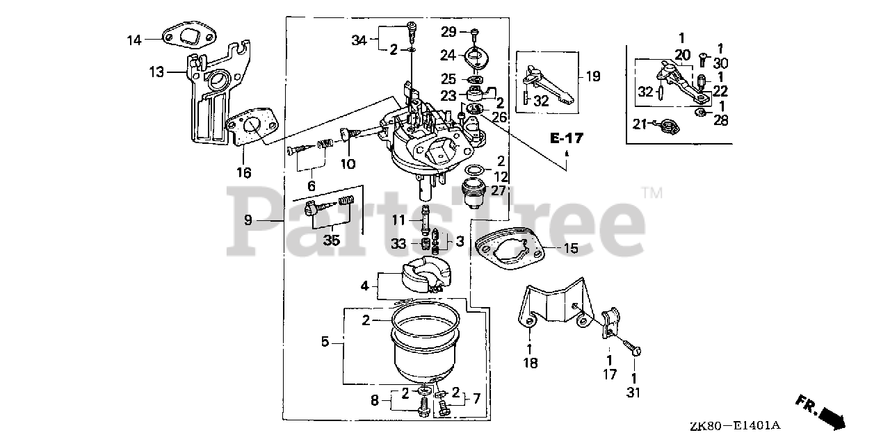 Honda GX160 K1 L1 (GC02) - Honda Engine, Made in Japan (SN: GC02 ...