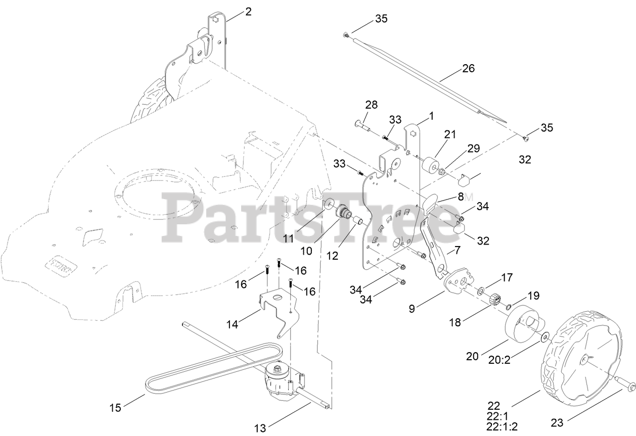 Toro 21566 T - Toro 21" 60V Super Recycler Walk-Behind Mower (SN ...