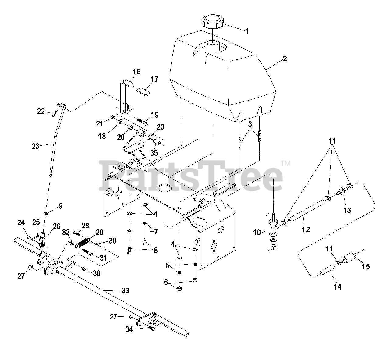 Exmark FMD604 - Exmark 60" Turf Tracer Hydro Walk-Behind Mower (SN ...