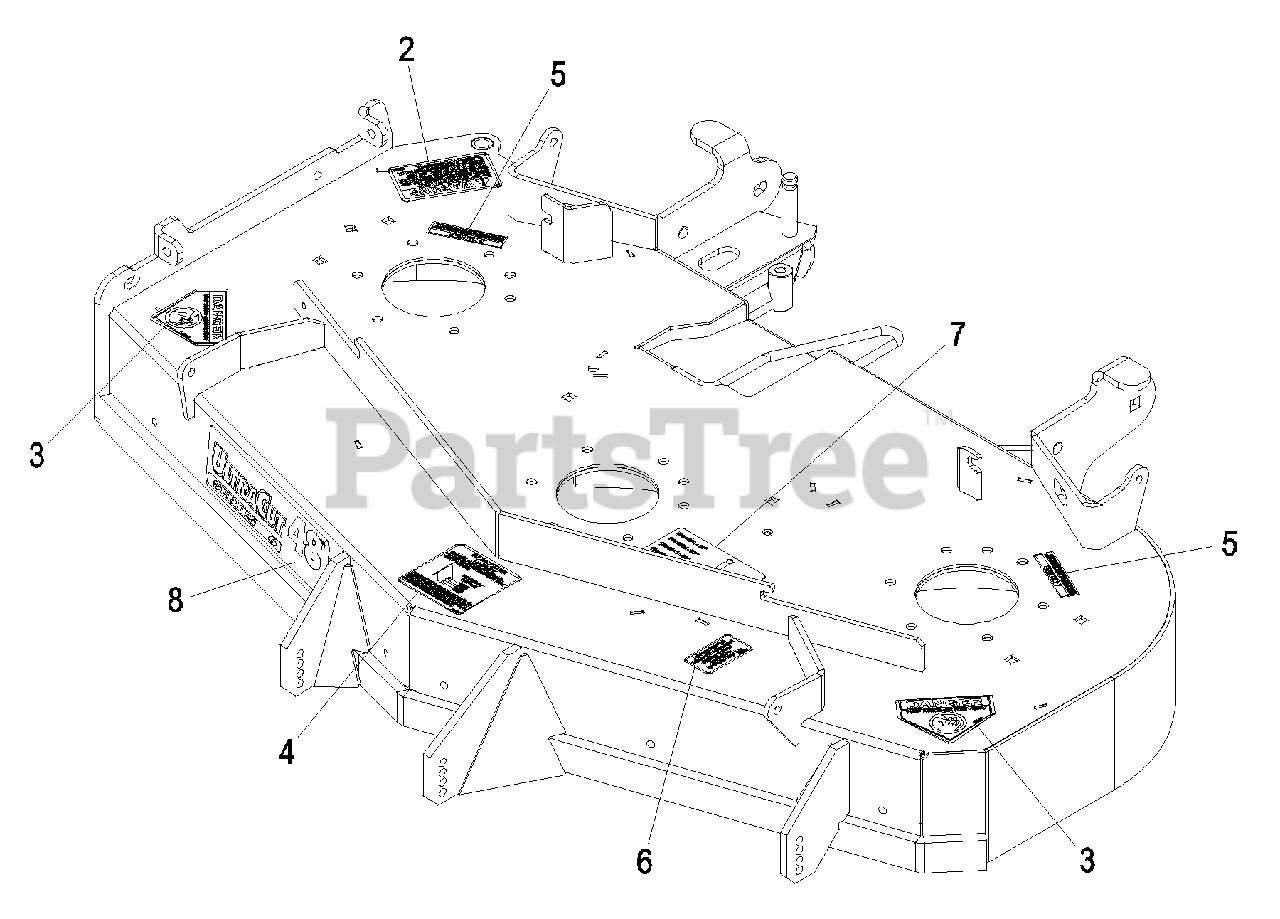Exmark LZ34KA606 - Exmark 60" Lazer Z Zero-Turn Mower, 34hp Kawasaki ...