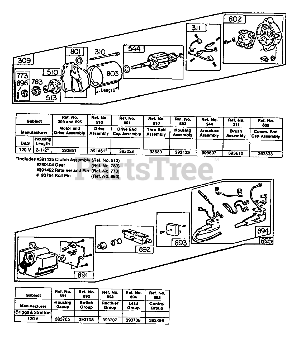 Briggs & Stratton 190707-0724-XX - Briggs & Stratton Vertical Engine ...
