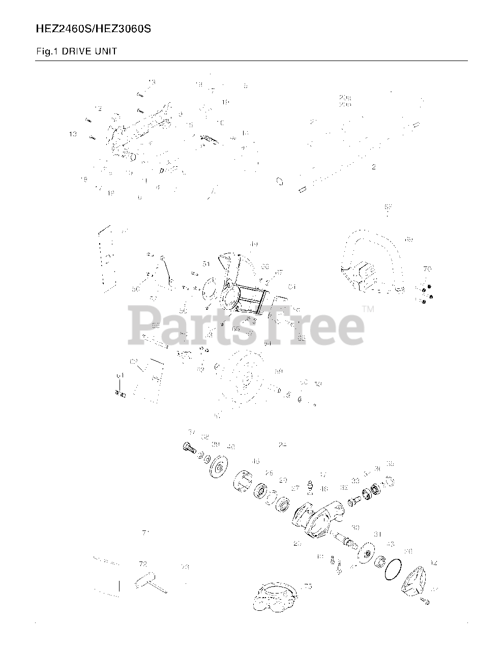 RedMax HEZ 3060 S - RedMax Edger (SN: 00100101 & Above) (2010-04) 001 ...