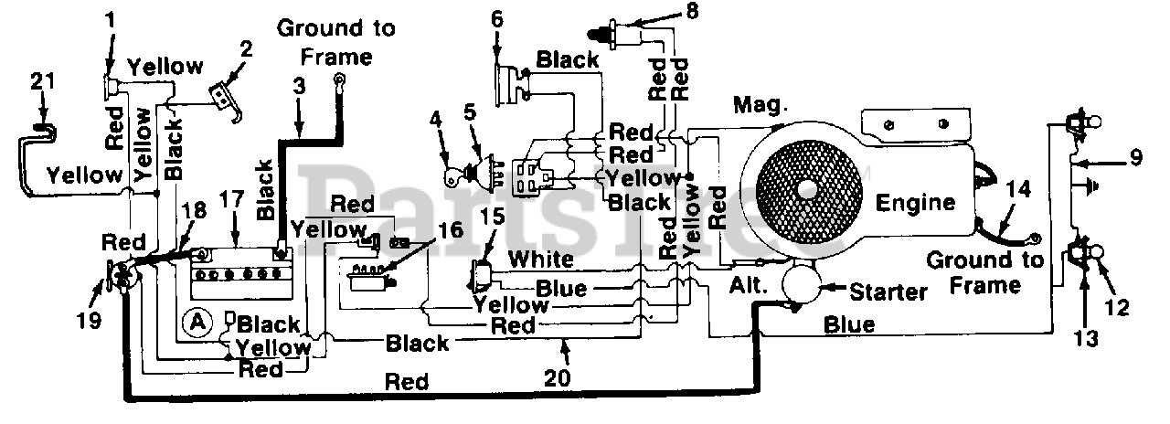 Mtd Ignition Switch Wiring Diagram