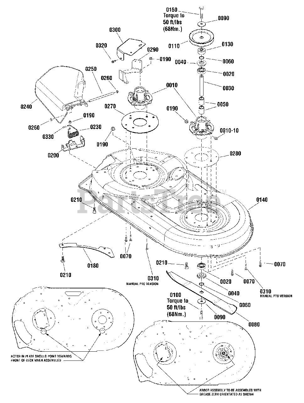 Snapper SPX 100 (2691217-01) - Snapper LT150 Series 42" Lawn Tractor ...