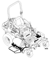 116-8431 - Exmark Foot Operator Control Discharge Kit (SN: 400000000 ...