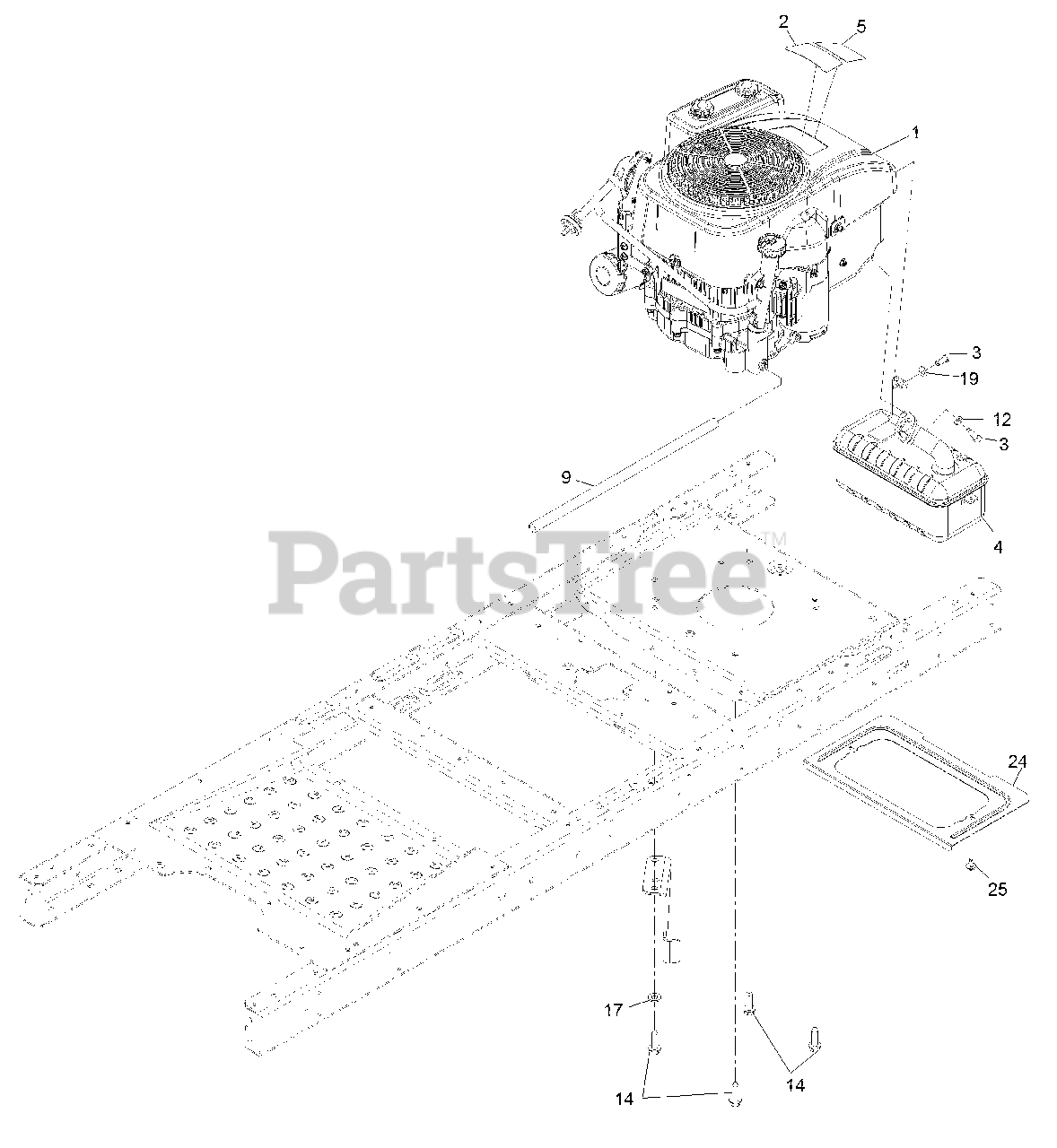 Exmark QTS452CEM34200 - Exmark 34" Quest S-Series Zero-Turn Mower ...