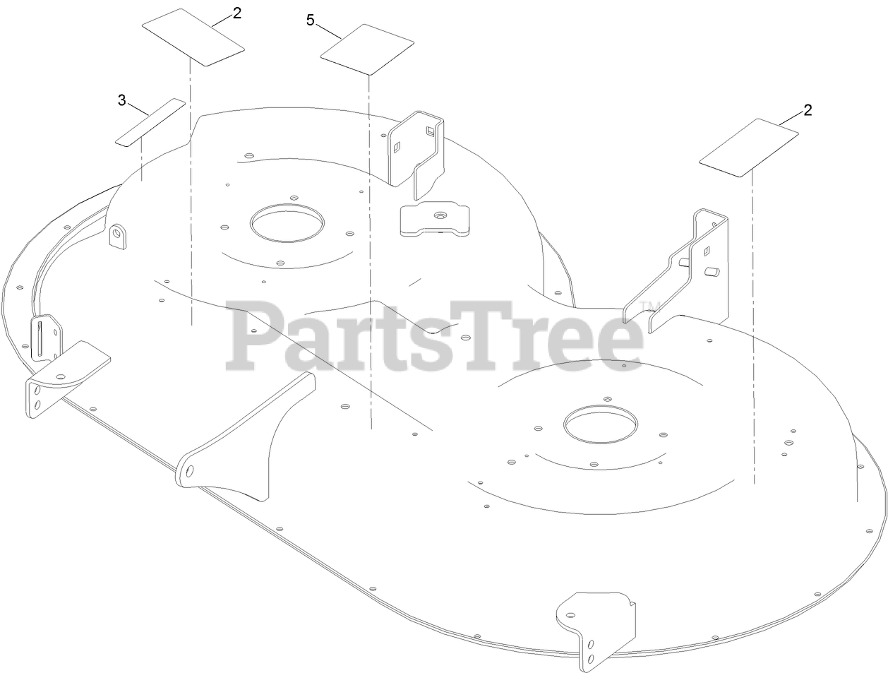 Toro 74726 (SS 4225) - Toro TimeCutter Zero-Turn Mower (SN: 400000000 ...