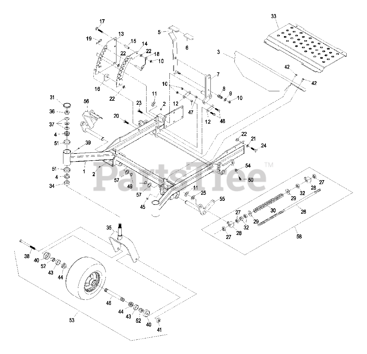 Exmark LZ27KC605 - Exmark 60" Lazer Z Zero-Turn Mower, 27hp Kohler (SN ...