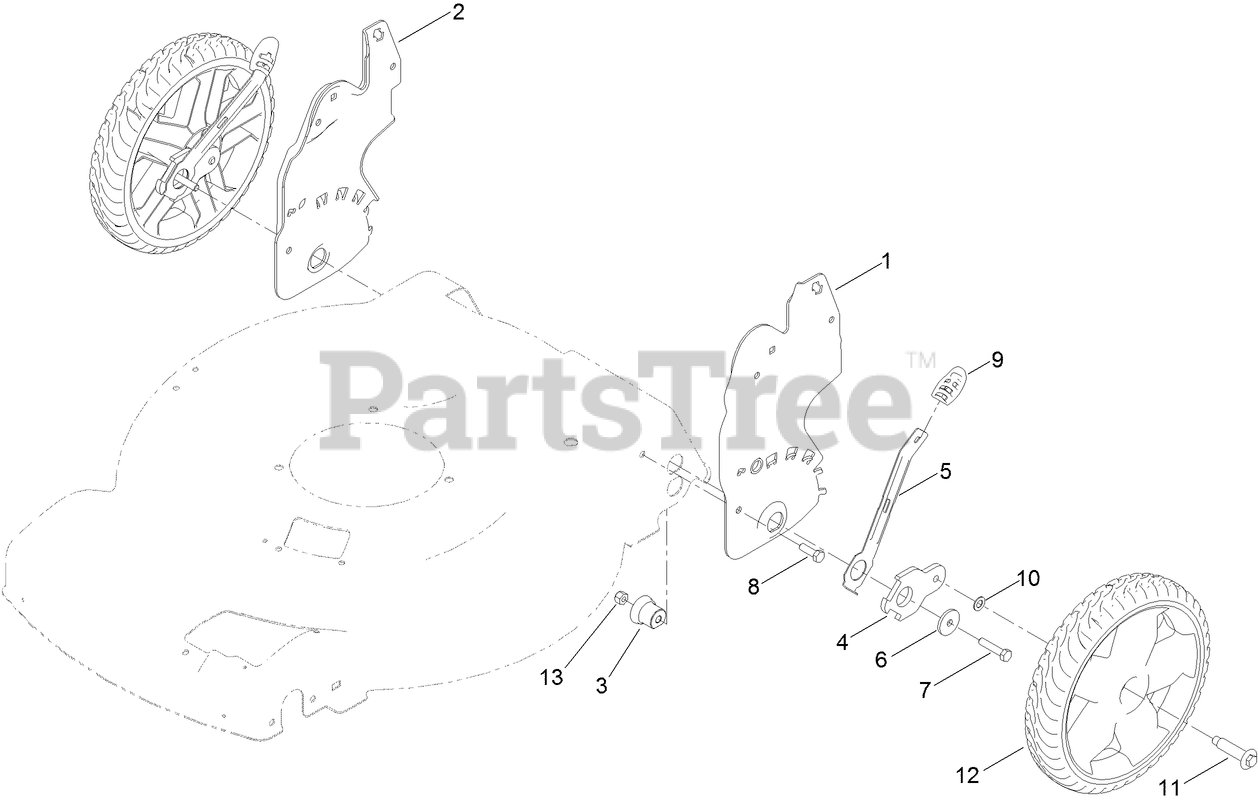 Toro 21329 - Toro 22" Recycler Walk-Behind Mower with SmartStow (SN ...