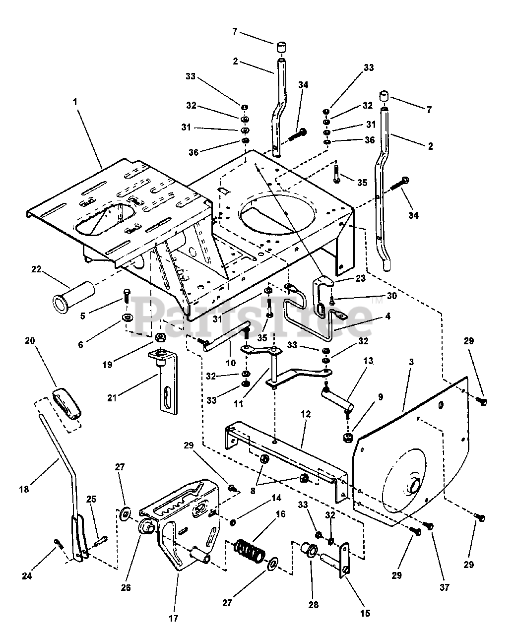 Snapper M 280917B (84249) - Snapper 28" Rear-Engine Riding Mower, 9hp ...