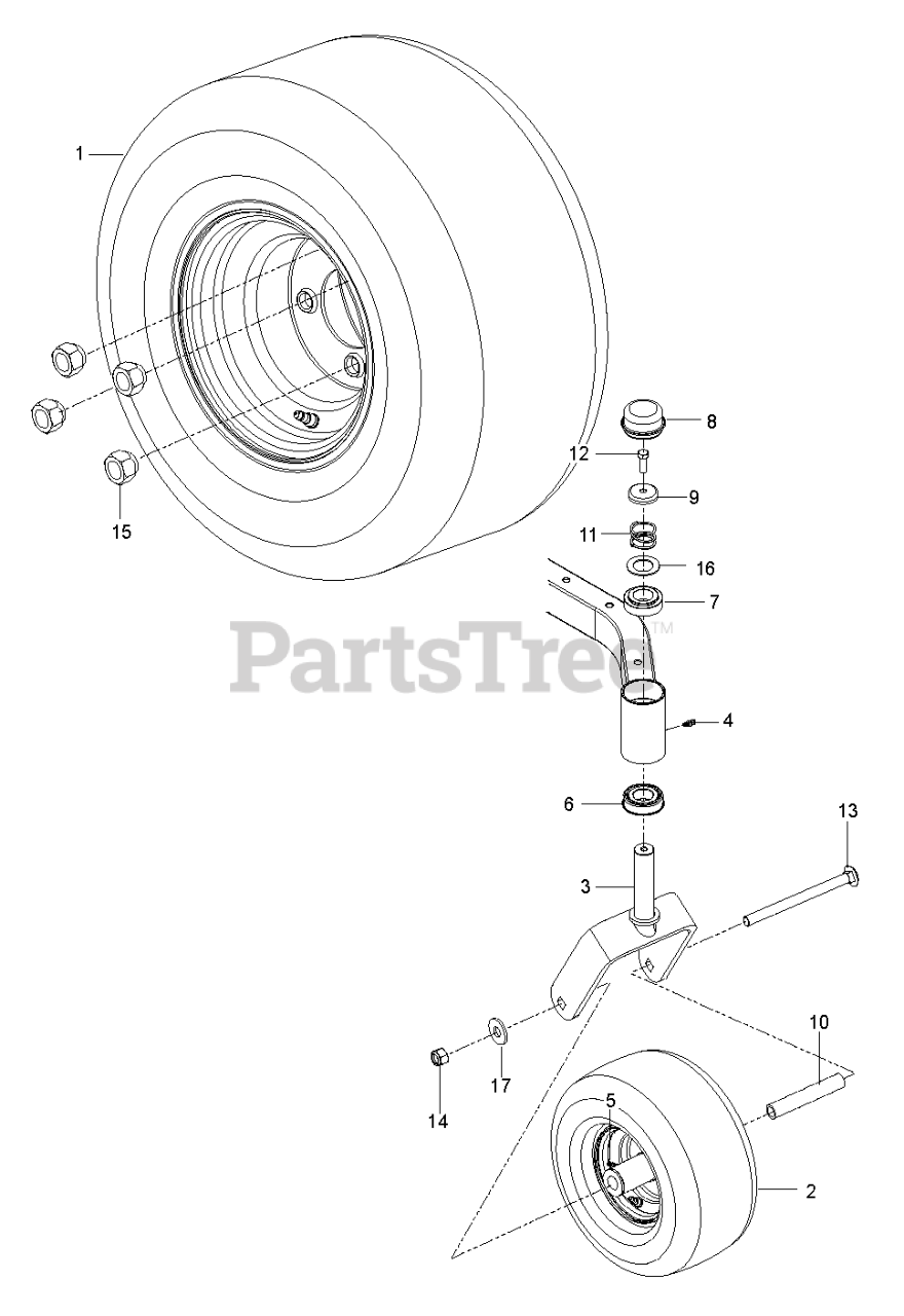Husqvarna Z 254 (967045201-00) - Husqvarna 54" Zero-Turn Mower (2015-09 ...