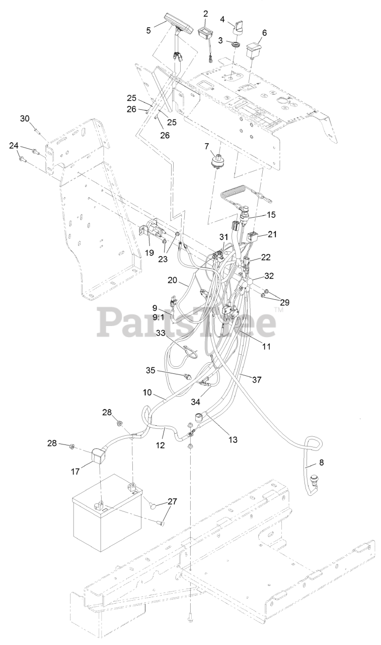 Exmark ZS5260 - Exmark Z-Spray Z-Max Stand-on Sprayer, 5 GPM Pump (SN ...
