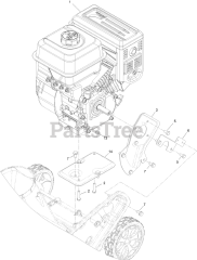 38752 (721 R) - Toro 21" Power Clear Snow Thrower (SN: 415000000 ...
