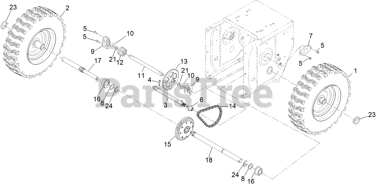 Toro 38830 (1030 OHAE) - Toro 30" Power Max Heavy-Duty Snow Thrower (SN ...