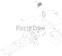 79412 - Toro 50"/54" Bagger for Zero-Turn Mower (SN: 400000000 ...