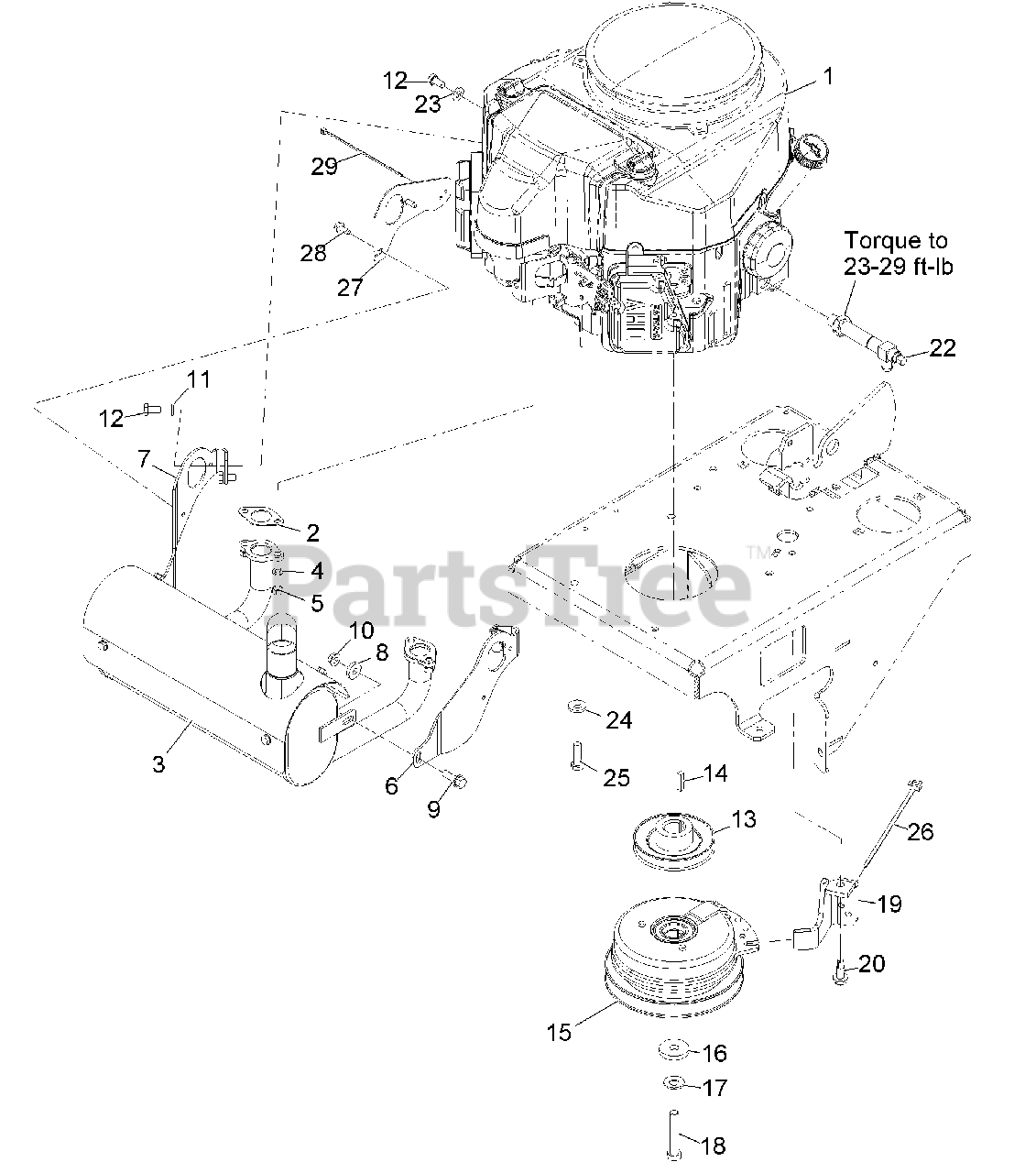 Exmark VT18KA363 - Exmark 36" Vantage Stand-On Mower, 18hp Kawasaki (SN ...