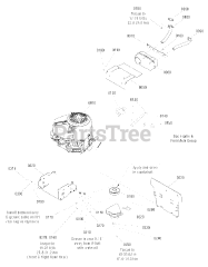 Snapper NXT 2346 (2690847) - Snapper LT125 Series 46" Lawn Tractor ...