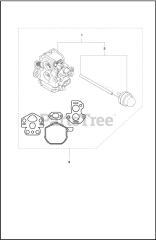 Husqvarna Repair Part 545008030 - Purge Bulb and Line Assembly | PartsTree