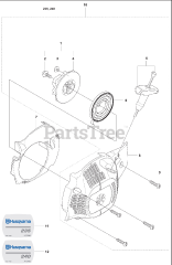235 - Husqvarna Chainsaw (2008-01) Parts Lookup with Diagrams | PartsTree