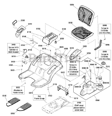 NXT 2242 (2691023) - Snapper LT125 Series 42" Lawn Tractor, 22hp Parts ...