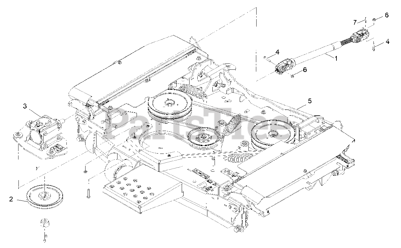 Exmark LZS88CDYM96RW0 - Exmark 96" Lazer Z Diesel Zero-Turn Mower ...
